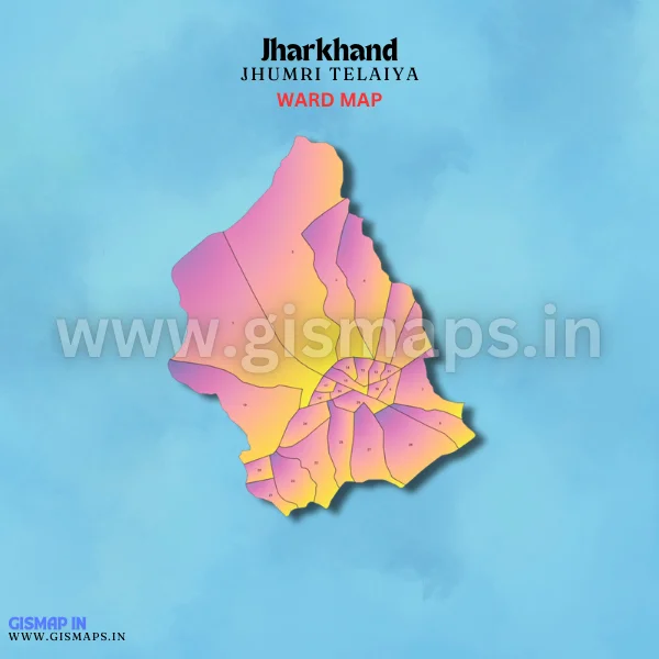 Jhumri Telaiya Ward Map