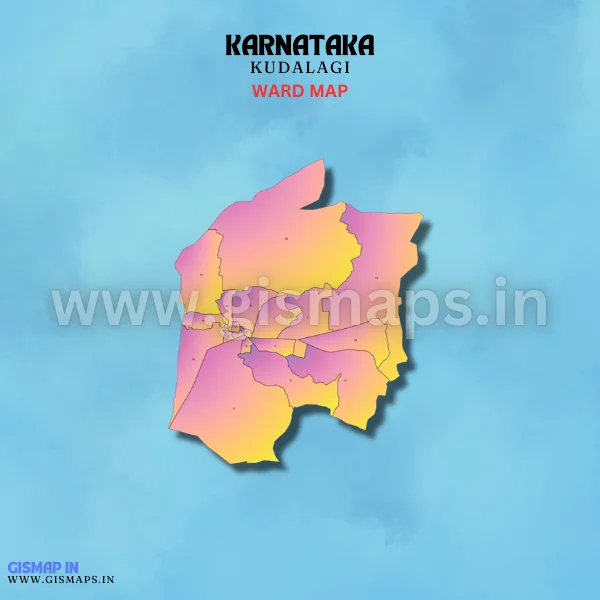 Kudalagi Ward Map (Karnataka)