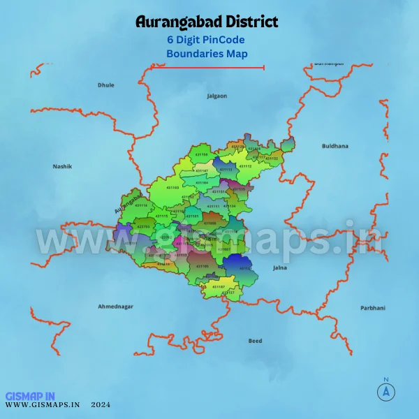 Aurangabad District Pincode Maps