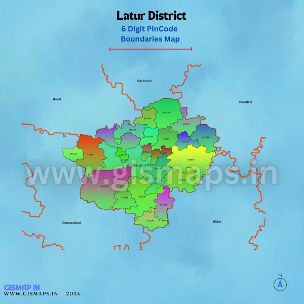 Latur District Pincode Maps