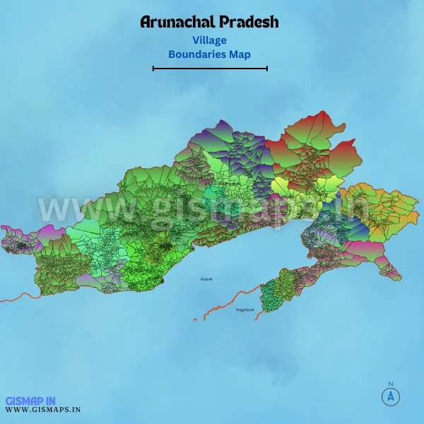 Arunachal Pradesh Village Maps