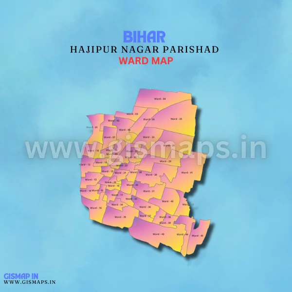 Hajipur Nagar Parishad Ward Map