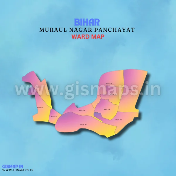 Muraul Nagar Panchayat Ward Map
